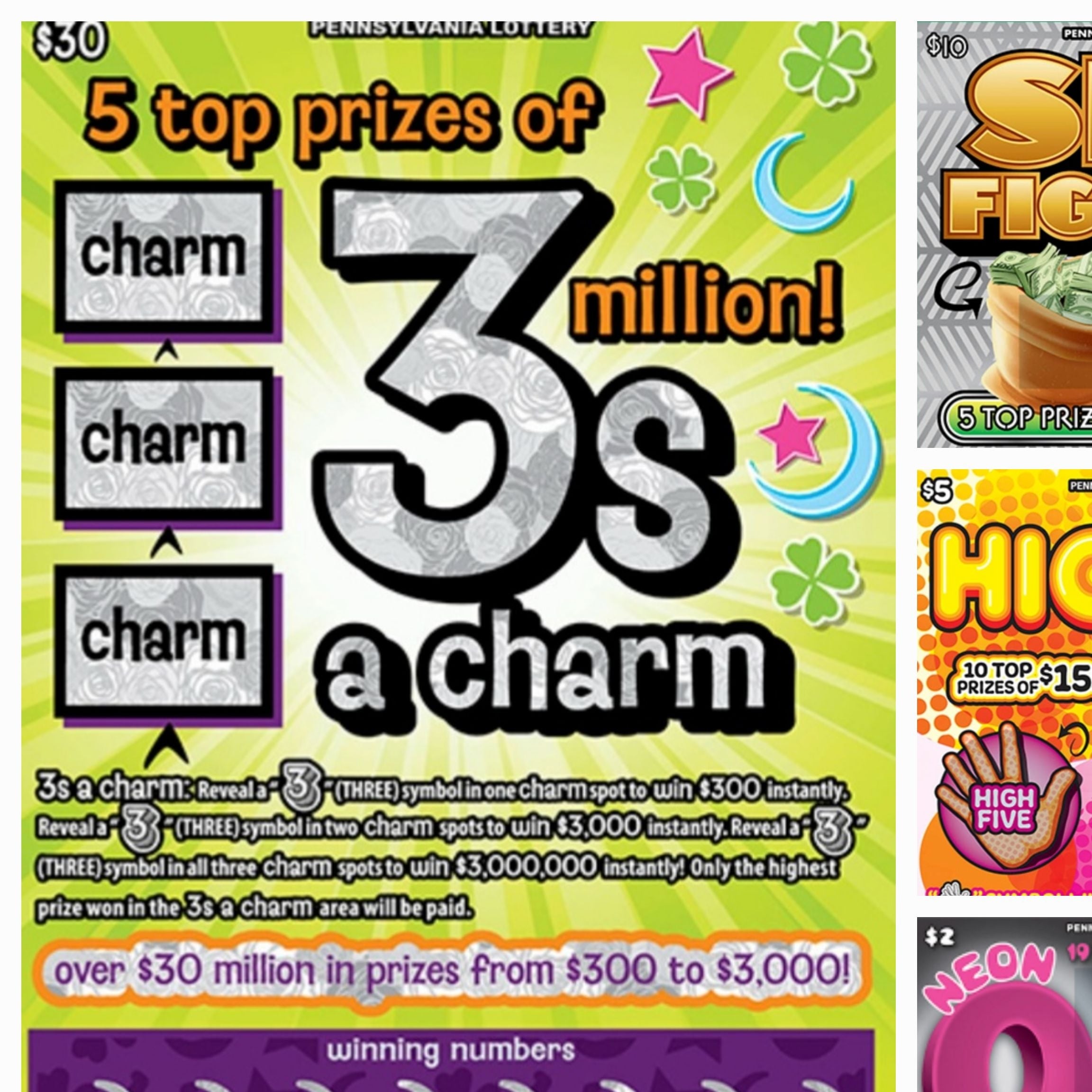 CHANCE AT 10 TIPS - NUMBERS SCRATCHER BUNDLE #3 | Coal Run McIntyre VFD